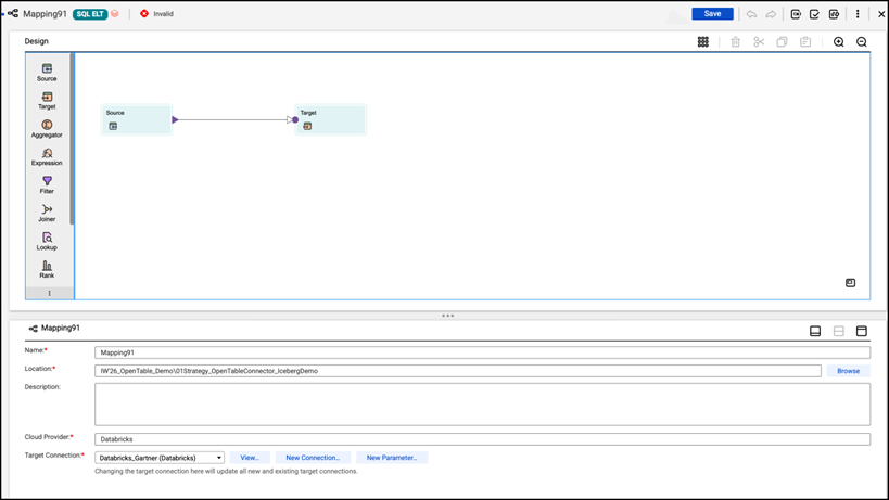 Overview of Databricks Managed Iceberg Tables | Informatica