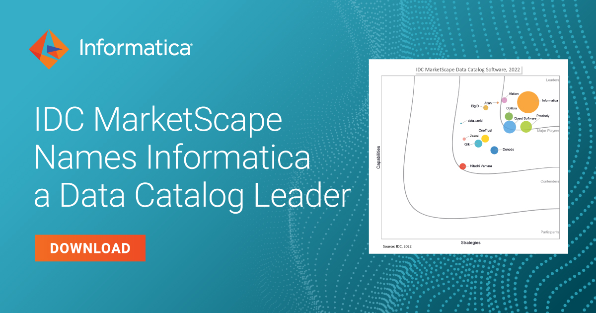 IDC MarketScape: Worldwide Data Catalog Software 2022 Vendor Assessment ...
